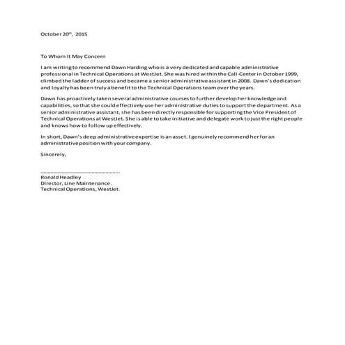 Letter of Recommendation - Eric Beck (1) | PDF