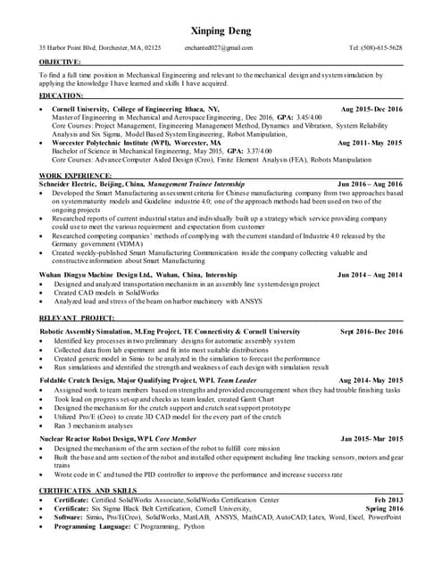 Andreas Knoth - CV | PDF