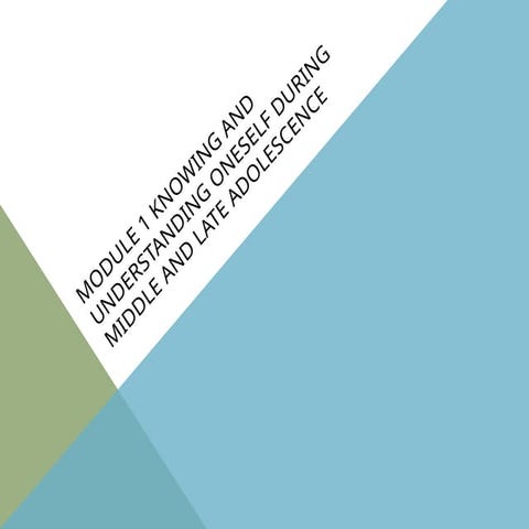 Personality Development MODULE 1.pptx