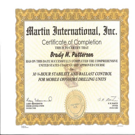 Stability Cert | PDF