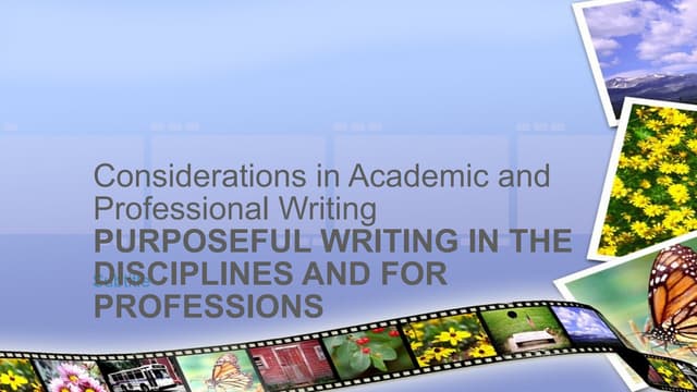 Professional and-academic-writing | PPTX