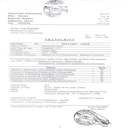 Higher Studies in Civil Engineereing- Transcript | PDF