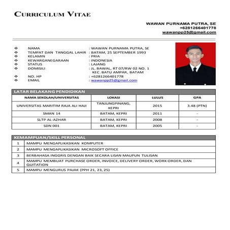 CV IV | DOCX