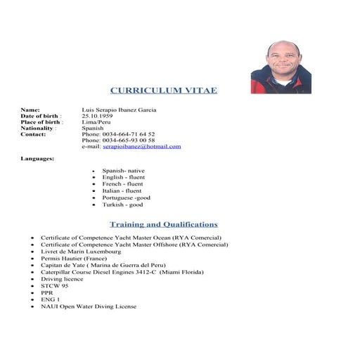 Serapio CV | DOC