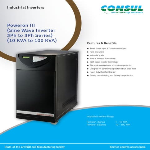 Industrial Inverters (Poweron III) | PDF