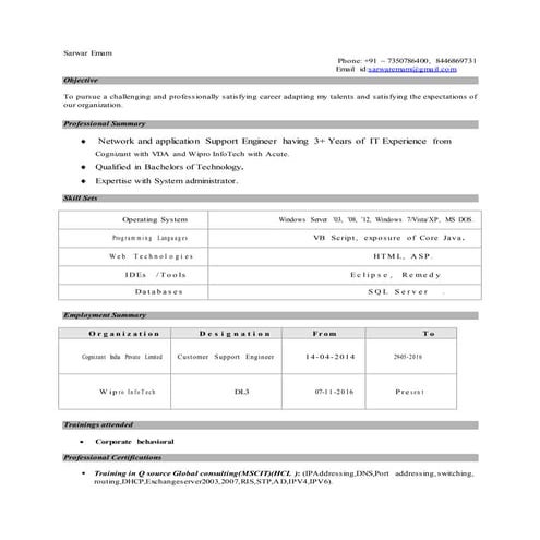 Hitesh Pandey Resume | DOCX