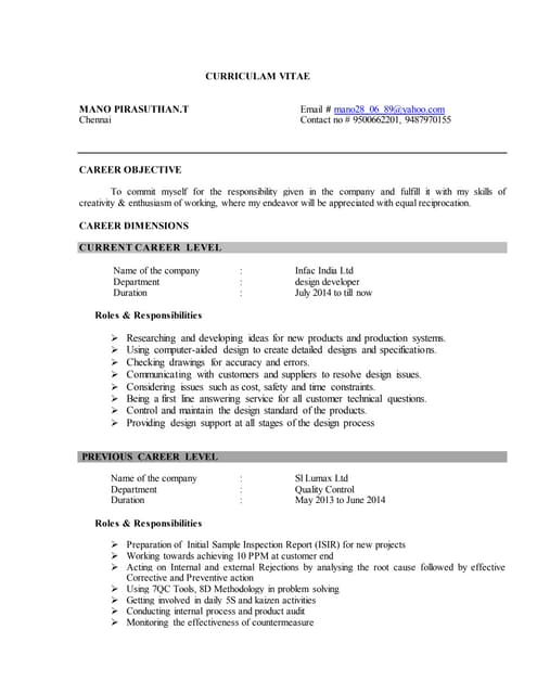 My latest cv | DOCX | Business | Business and Finance