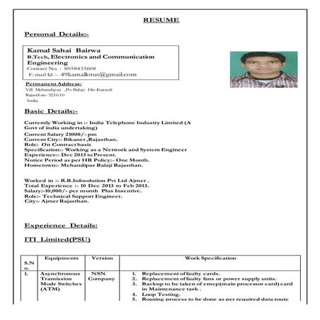 kamal sahai update RESUME | DOCX | Computer Software and Applications | Computing