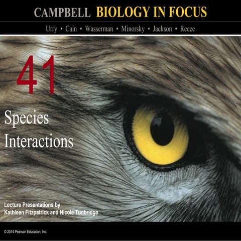 Biology in Focus - Chapter 41 | PPT