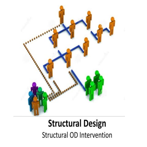Structural design structural intervention - Organizational Change and ...