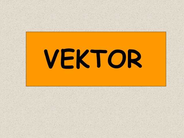 Materi Vektor untuk kelas 10 kurikulum merdeka | PDF