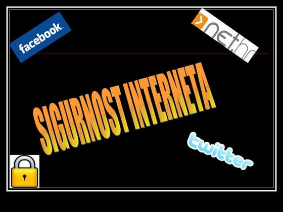 Sigurnost na Internetu 3 | PPT