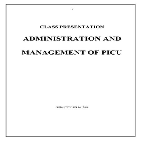 Intensive care unit design | DOC