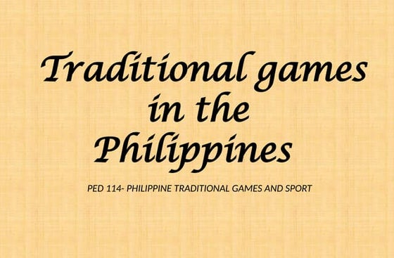 PHILIPPINE TRADITIONAL GAMES: Sungka, Kadang-kadang (Bao & Kawayan ...