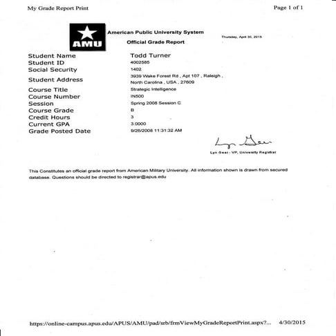 Transfer of Credit Evaluation | DOC