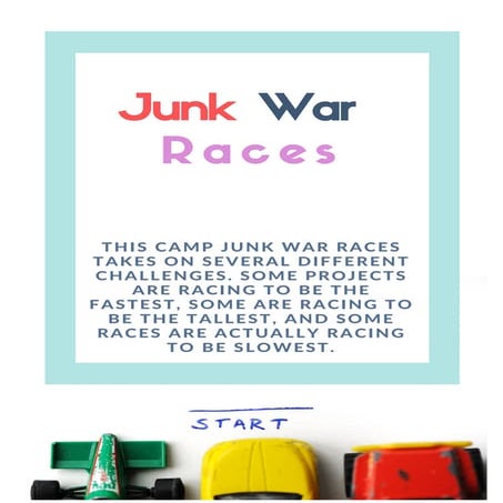 Junk War Races | PDF