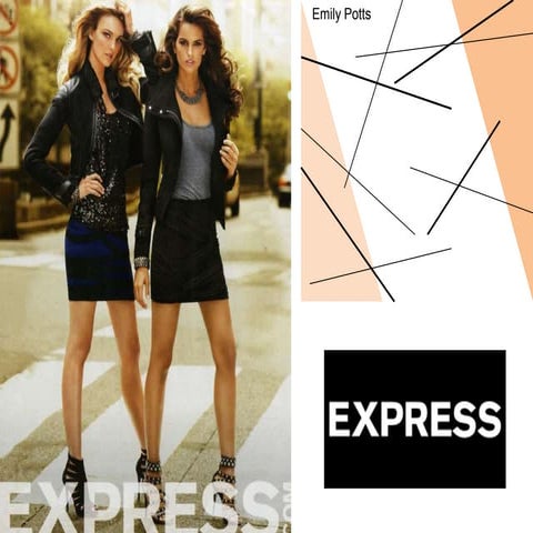 Digital Campaign for Express Clothing | PPTX