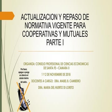 Cooperativas y Mutuales | PDF