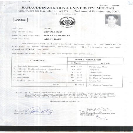 bachelor degree | PDF