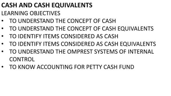 CHAPTER-3-PROOF-OF-CASH formula and computation.pptx | Credit Cards ...