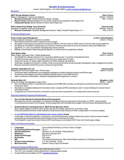 wissem_CV | PDF | Programming Languages | Computing