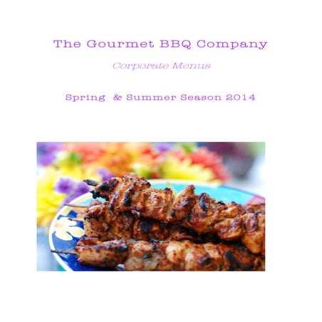 CORPORATE BBQ MENU | PDF