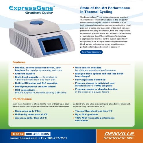 4230 Express Gene Flyer | PDF