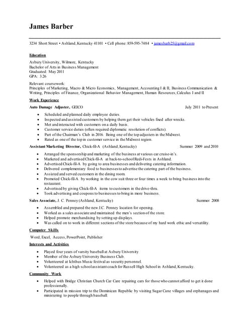 Revised Resume | DOCX