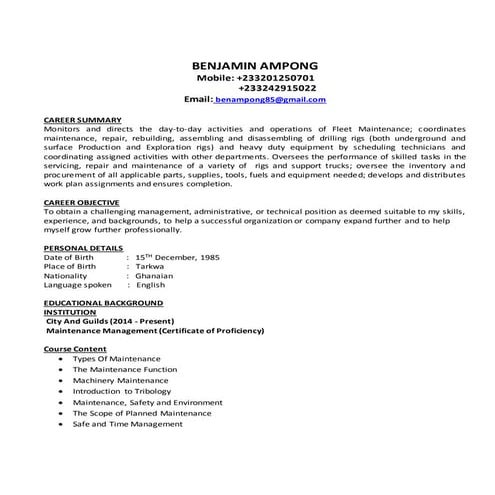 khalid RESUME 2 | DOC