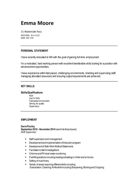 Resume, Kory d'Entremont, LinkedIn | DOCX