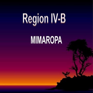 Region IV-B Mimaropa Geography | PPTX
