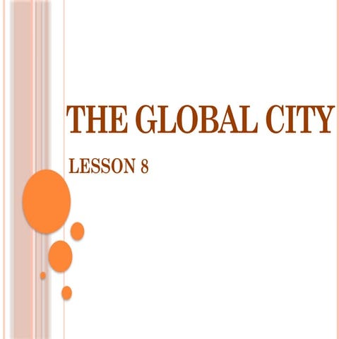 Global city | PPTX