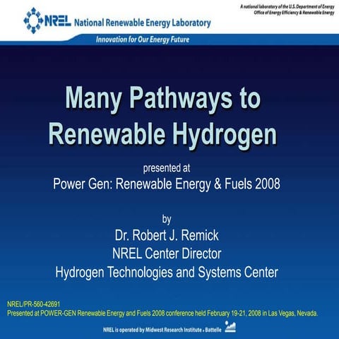 A good ppt on hydrogen production method | PPTX | Gasoline Prices | Economy