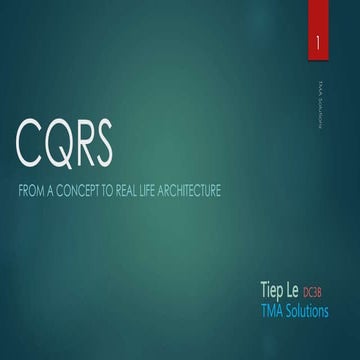 CQRS | PPT