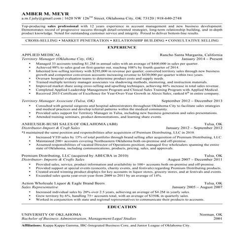 Resume- Amber Meyr | PDF
