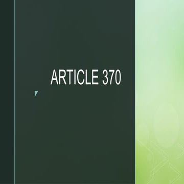 427266758-Article-370-Ppt-by-Shivam.pptx | Law