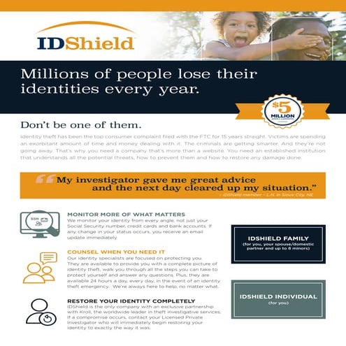 5 Types of Identity Theft - Canada | PDF