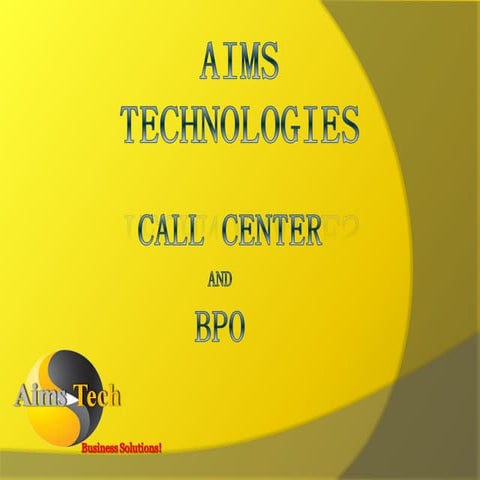 Aims Technologies Over View | PPT