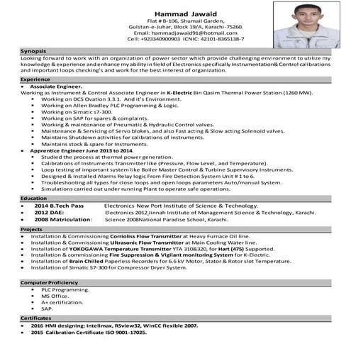 Hammad CV | PDF
