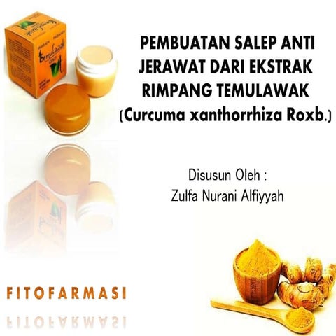 429328899-Pembuatan-Salep-Anti-Jerawat-Dari-Ekstrak-Rimpang.pptx
