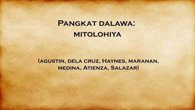 Modyul (Sina Thor at Loki sa Lupain ng mga Higante) | DOCX