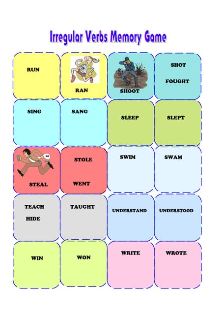 427 irregular verbs_memory_card_game_1_3 | PDF