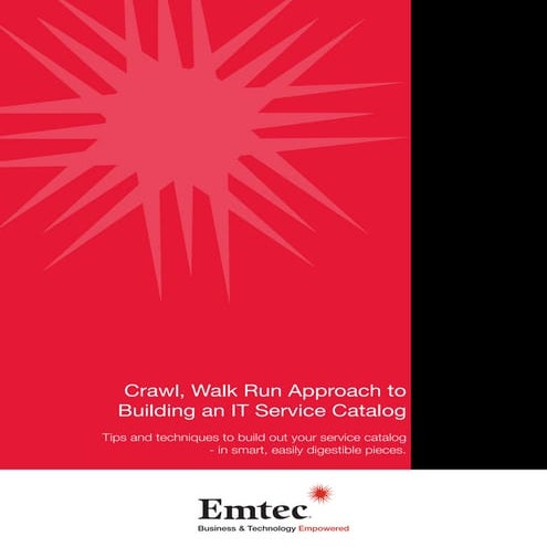 IT Service Catalog Examples | PDF