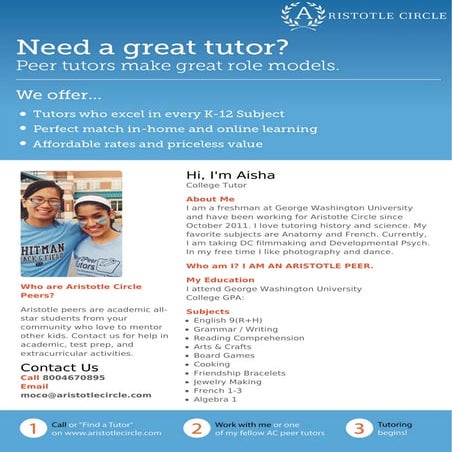 Tutoring Flyer | PDF
