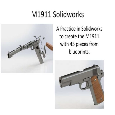 M1911 | PPTX | Arms & Ammunition | Sensitive Topics