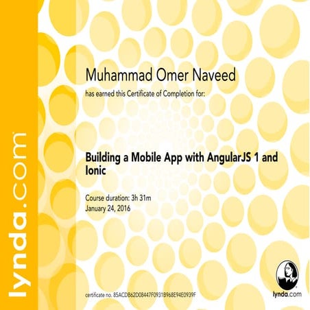 BuildingaMobileAppwithAngularJS1andIonic_CertificateOfCompletion | PDF
