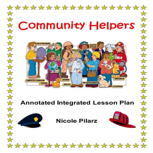 Community Helpers Themed Unit | DOCX | Daycare and Pre-School | Parenting