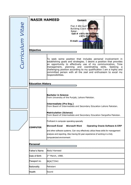 Rashid_CV_Updated Latest | PDF