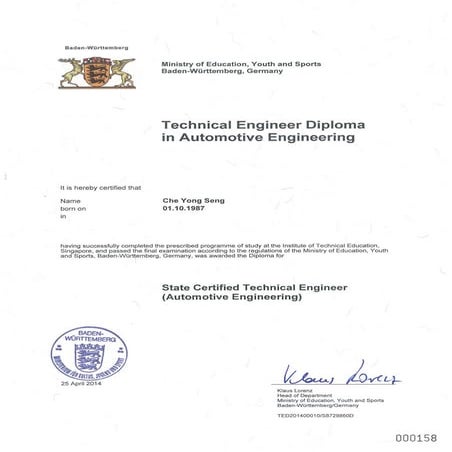 Certificate | PDF