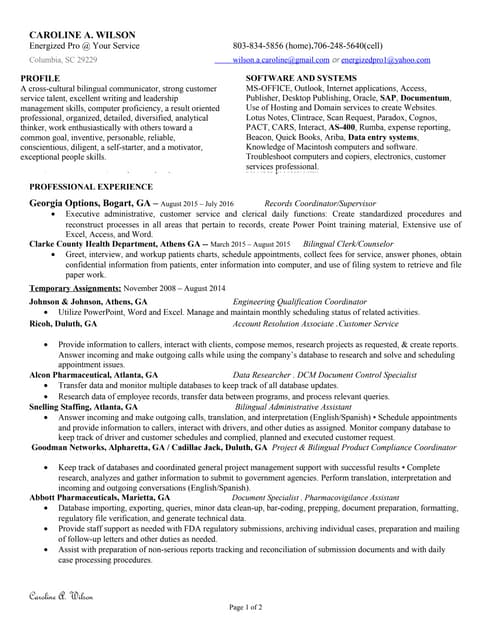 Curriculum Vitae: Sean DeNora | PDF
